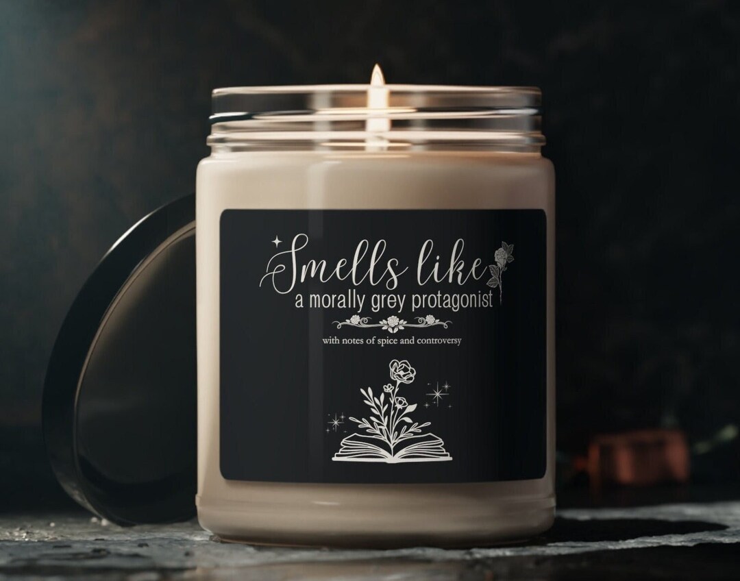 Smells Like A Morally Grey Protagonist, Dark Romance Reader Gift, Dirty ...