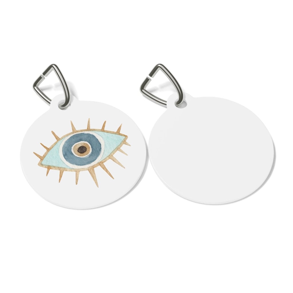 Gift for Spiritual Person Nazar Evil Eye Pet Tag Dog Tag Cat - Etsy