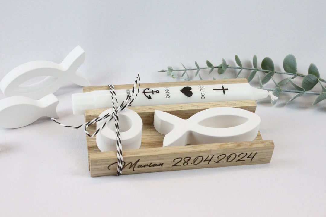Geschenksets Konfirmation, Taufe, Kommunion....personalisiert - Etsy.de