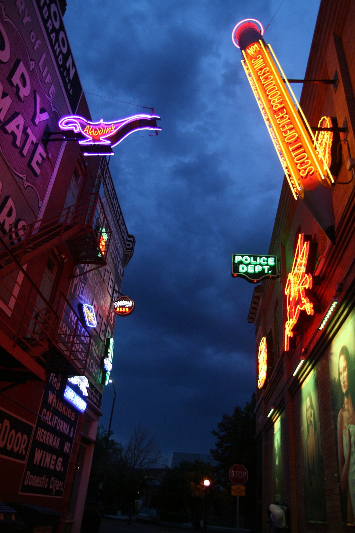 Neon Alley - Printable Wall Art - Street Art Photo - Etsy