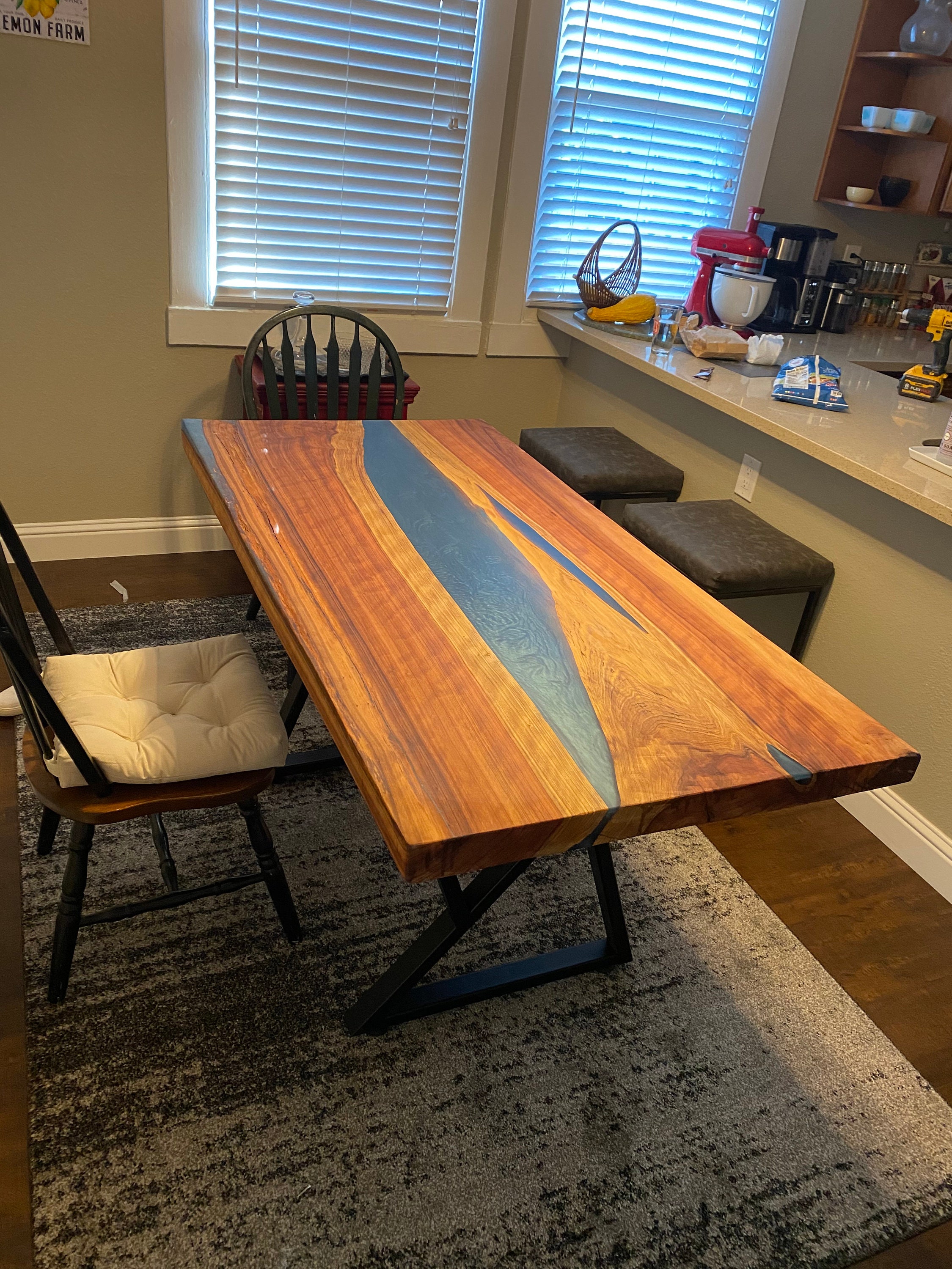 Custom Resin Tables and Desks — Crafted By MB