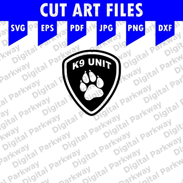 Police K9 Unit Logo - Etsy