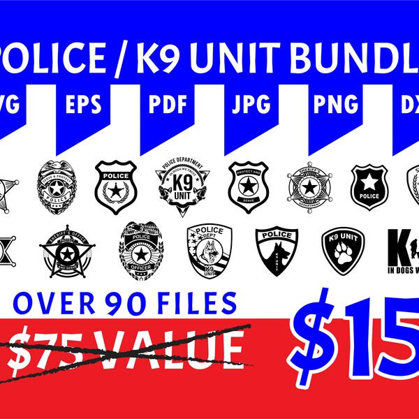 Police K9 Unit Logo - Etsy
