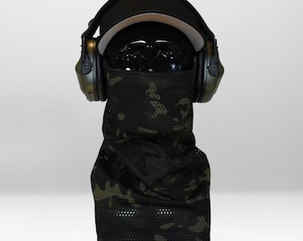 MC Airsoft Face Protection Snood - Breathable Mesh, Adjustable Fit ...
