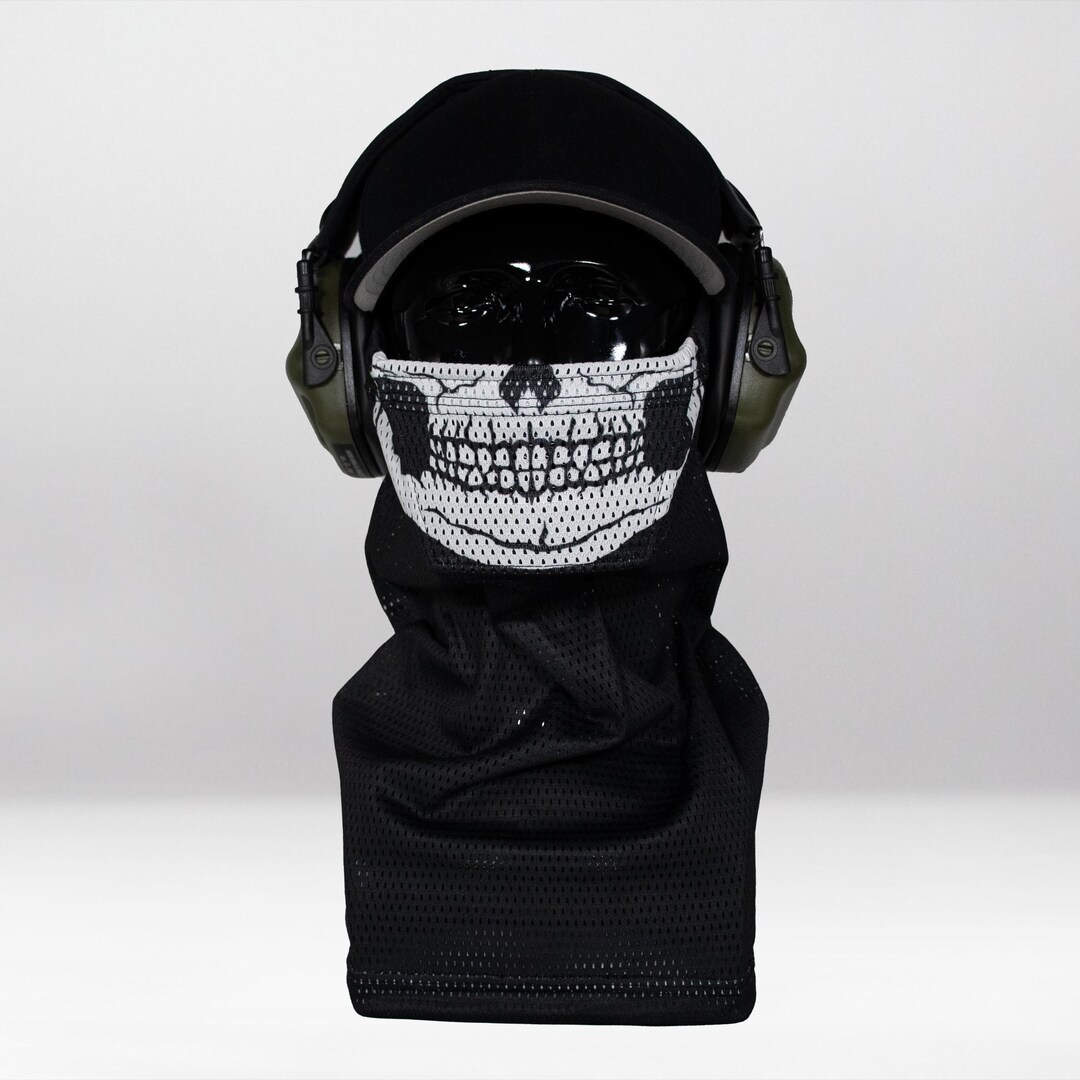 Ghost Face Airsoft Protection Snood - Etsy UK