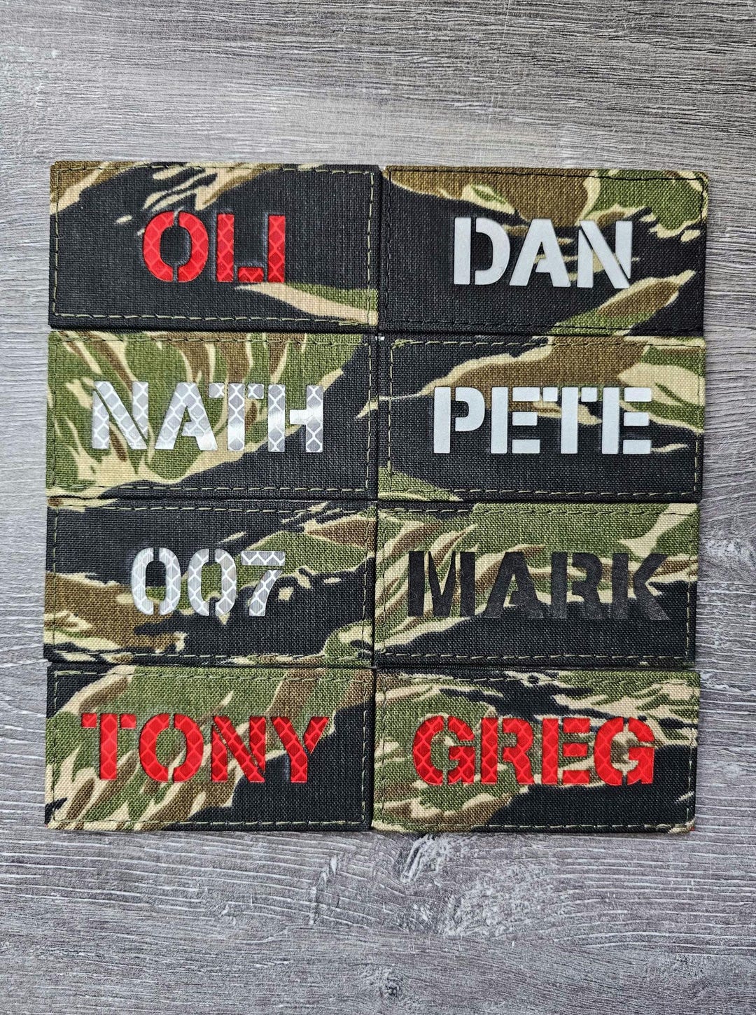 Laser Cut Callsign Patch 2x4in - Etsy