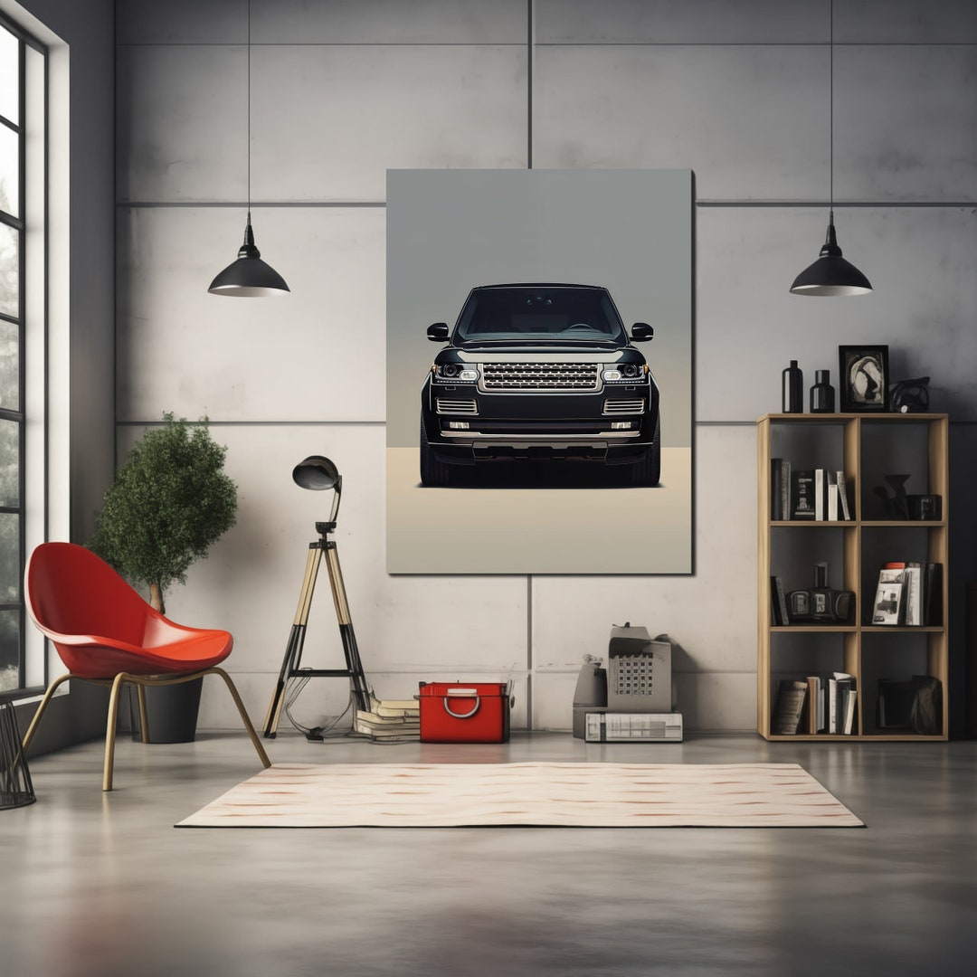 Car Poster Range Rover Luxury Digital Print Artwork SUV Poster ...
