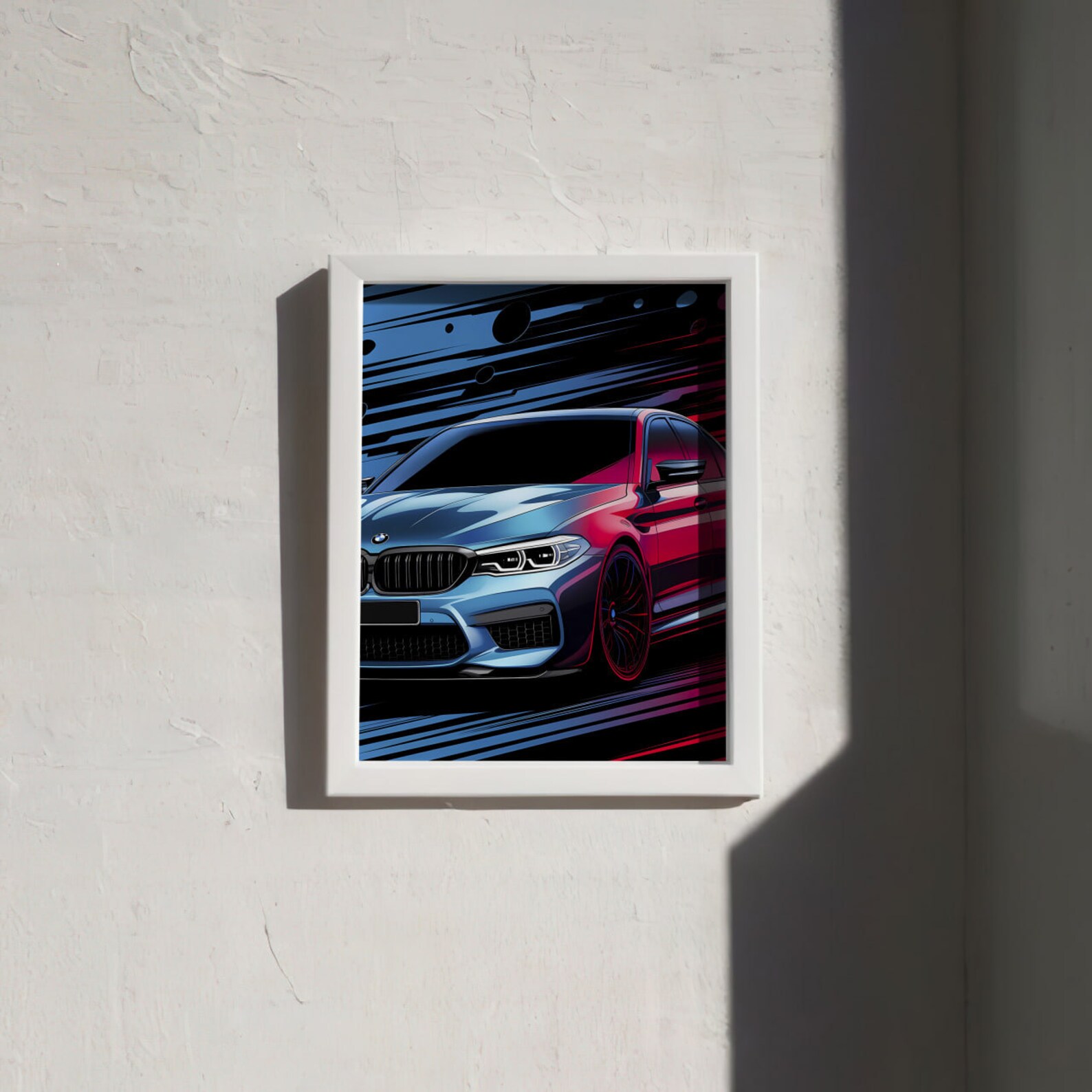BMW M5 F90 Car Poster, Luxury Automotive Art (digital Print) - Etsy