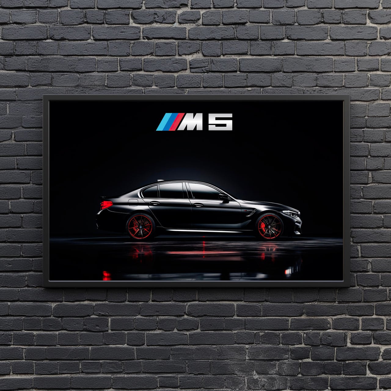 Car Poster BMW M5 Luxury Digital Print Artwork Fast Car Poster ...