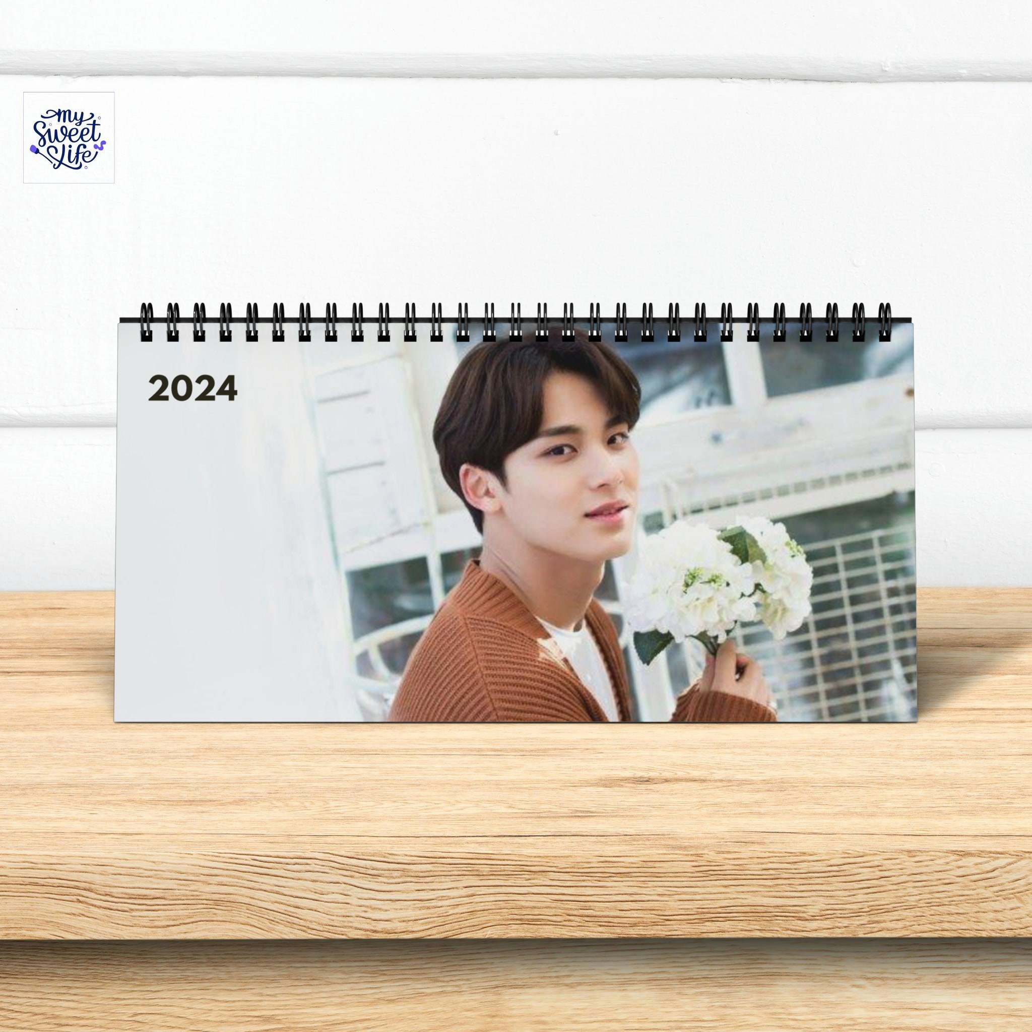 Seventeen Mingyu Boyfriend 2024 Calendar, 17 Merch, SVT Mingyu Merch ...