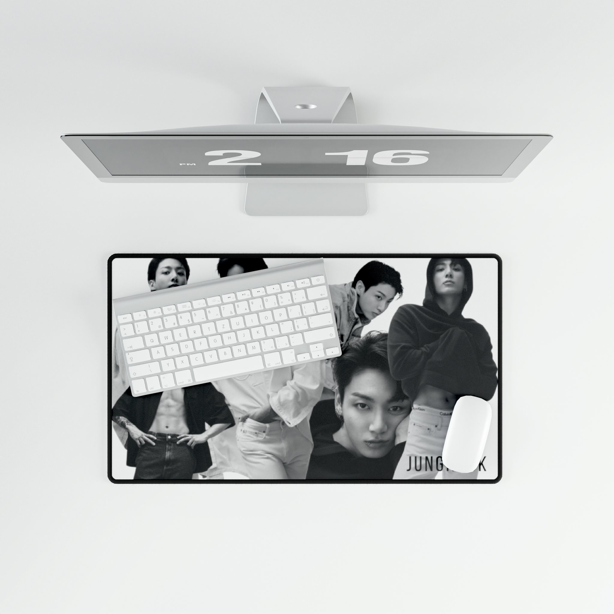BTS Jungkook CK Desk Mat, Bts Gaming Mouse Pad, Jungkook Merch, Bts ...