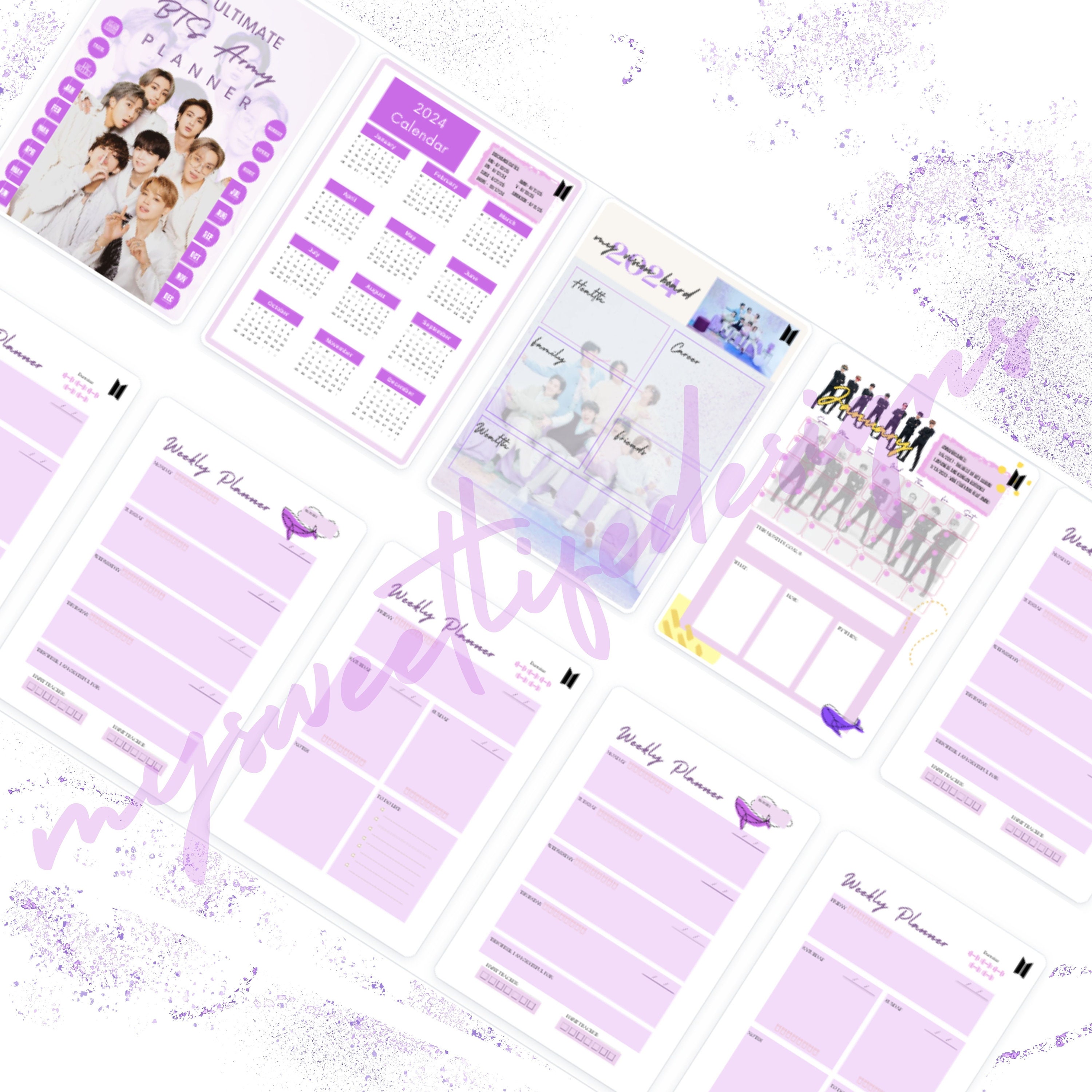 The Ultimate BTS Army Planner, Bts Army Planner, K-pop Planner, Bts ...