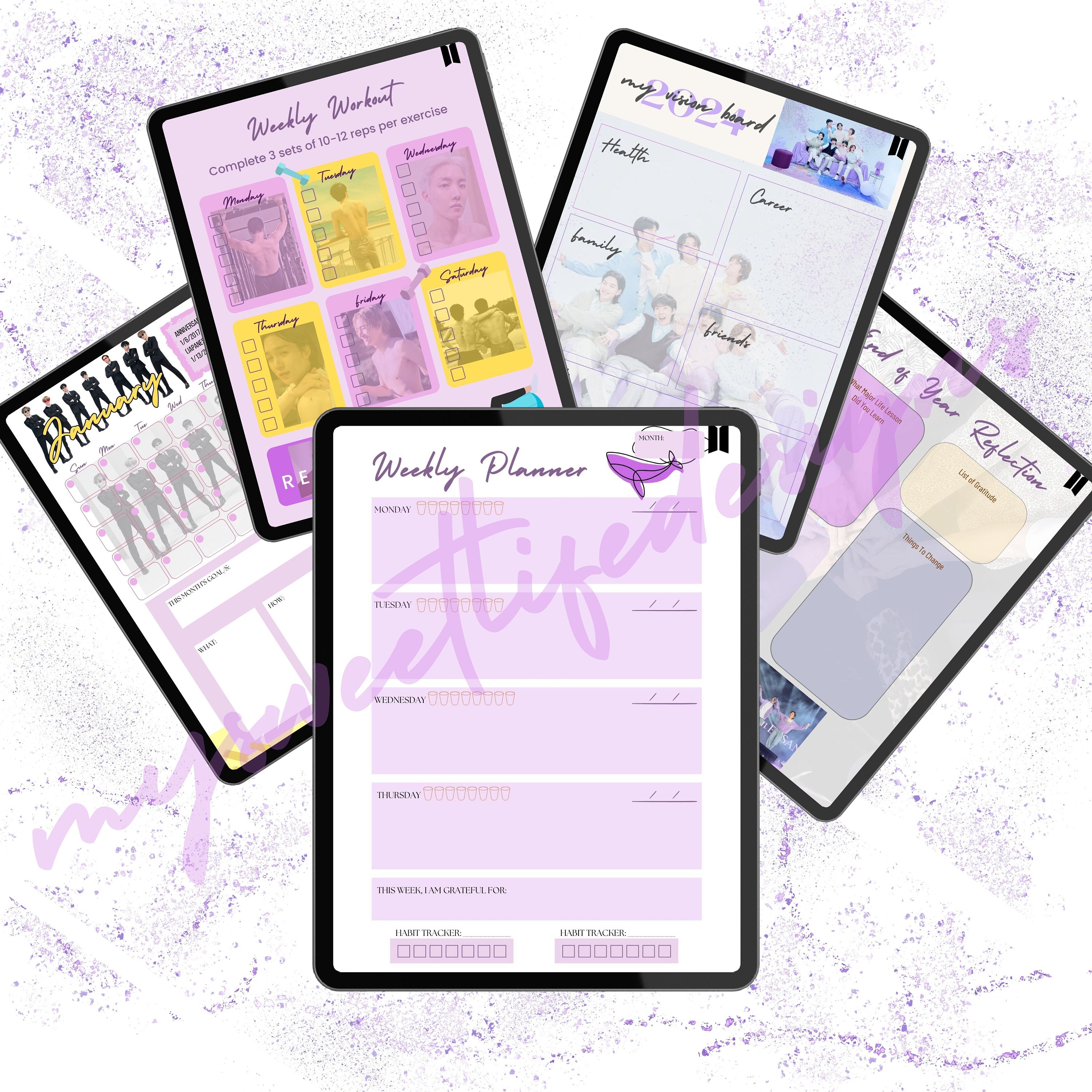 The Ultimate BTS Army Planner, Bts Army Planner, K-pop Planner, Bts ...