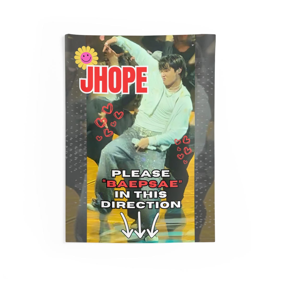 Jhope Concert Baepsae Banner, Hope on the Stage, Concert Cape, Bts ...