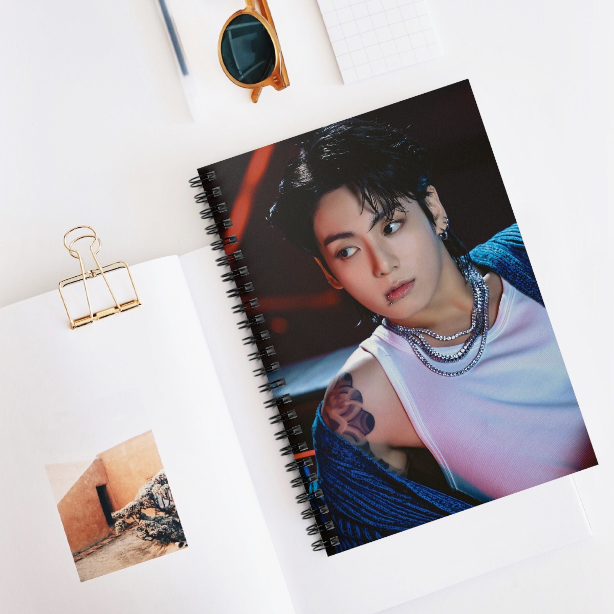 Jungkook Notebook, Jungkook Merch, BTS Merch, BTS Army, Kpop Notebook ...