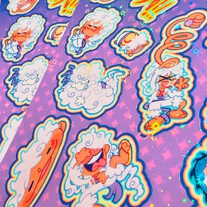 Gear 5 NIKA: Sticker Sheet - Etsy