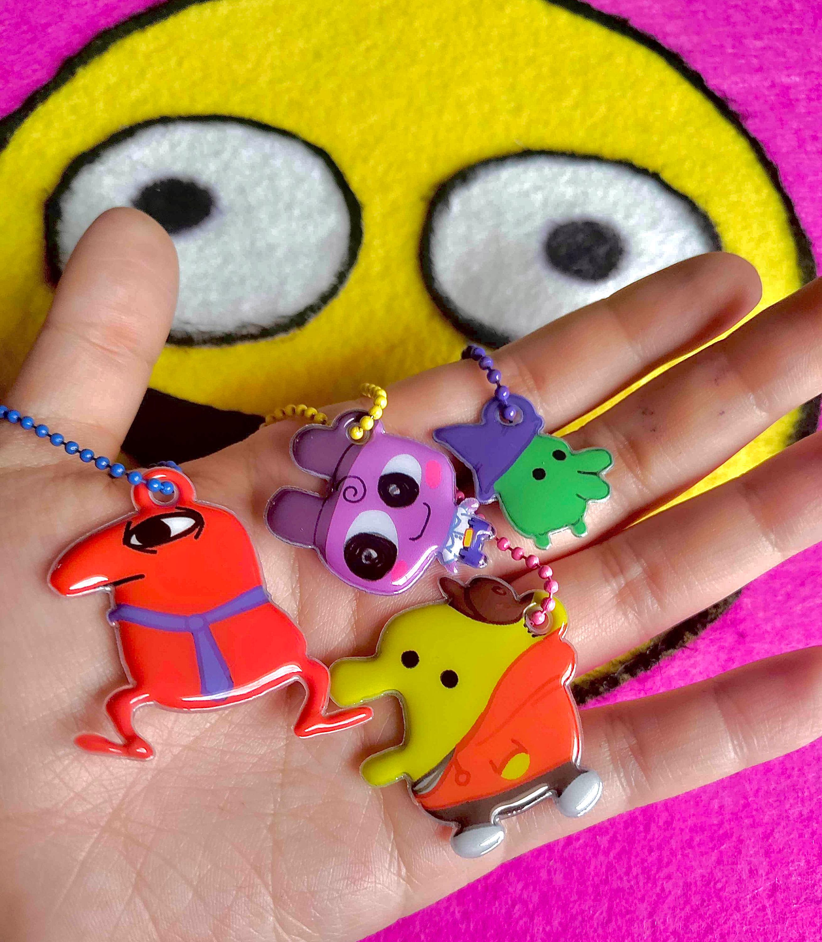SMILING FRIENDS: PVC Puffy 3D Keychain - Etsy