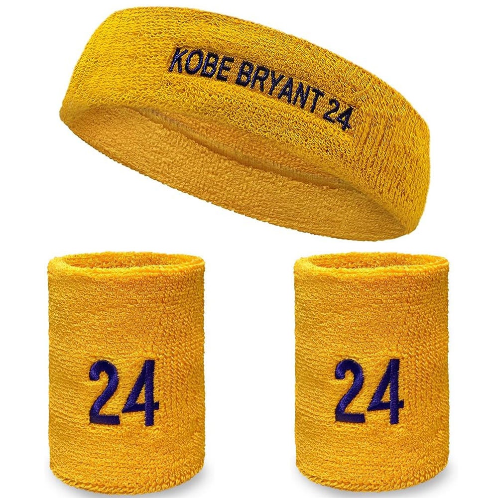 Basketball Star Sweatband Set (1 Pc Headband + 1 Pair of Wristbands ...