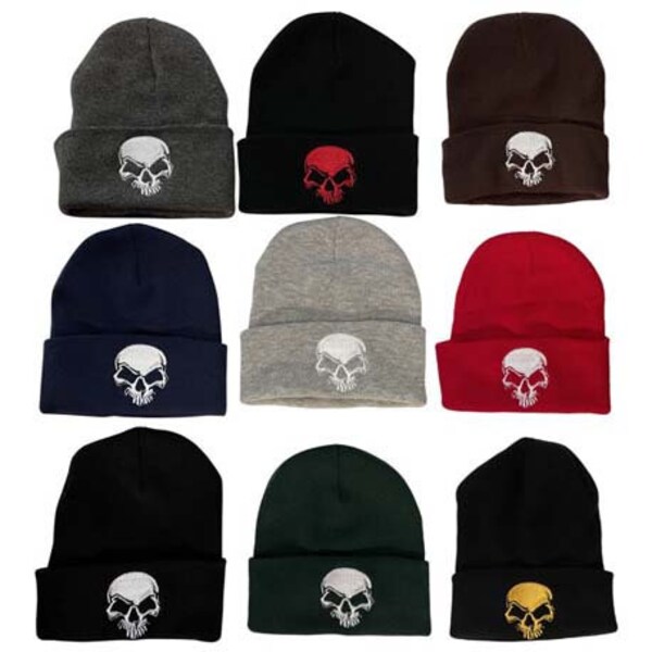 Skull Beanie - Etsy