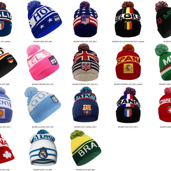 Soccer Beanie - Etsy