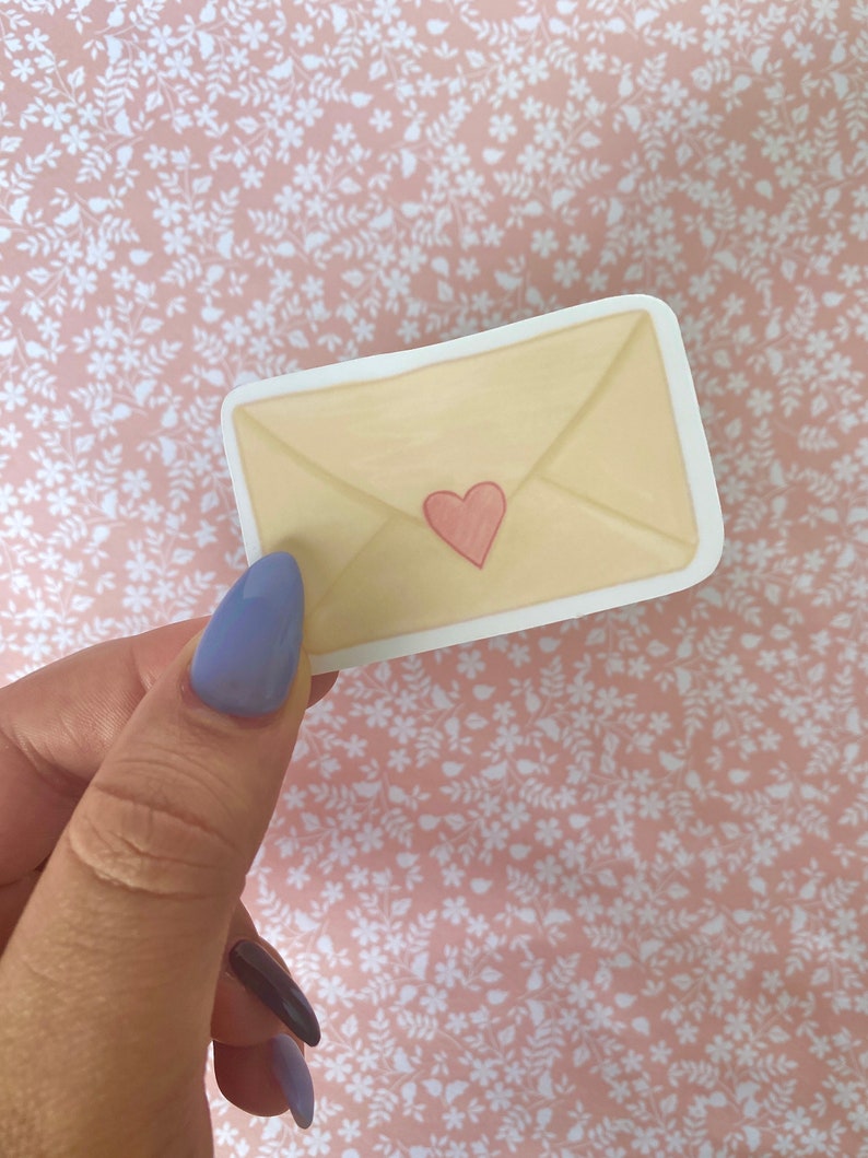 Love Letter Vinyl Sticker | Girly Stickers | Laptop Decal, Water Bottle ...