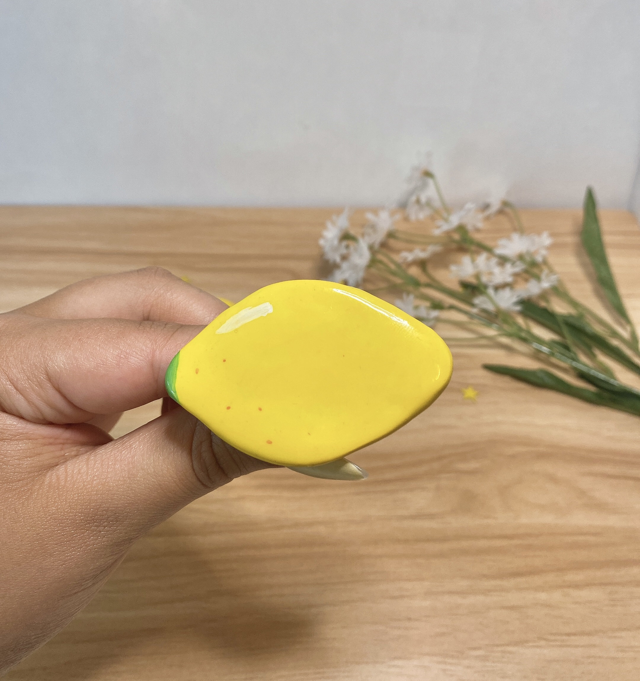 Magnets! Cute Lemon - Polymer Clay | Fridge, White Board, Iron Cabinet ...
