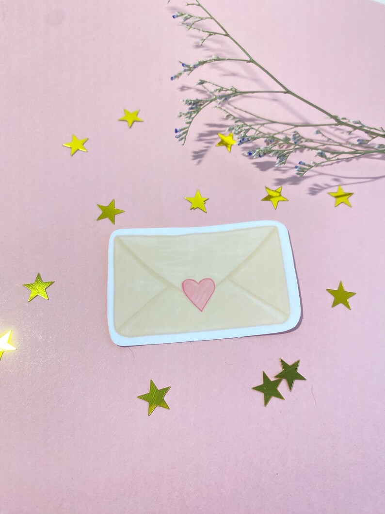 Love Letter Vinyl Sticker | Girly Stickers | Laptop Decal, Water Bottle ...