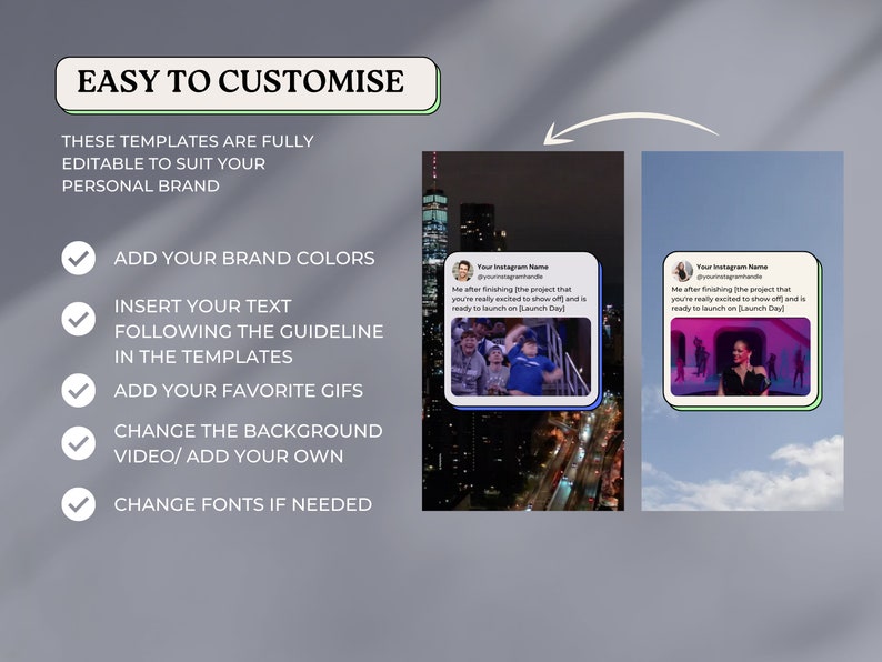 Instagram Reels Templates - Reel Memes, Tweets and Gifs | Video Canva ...