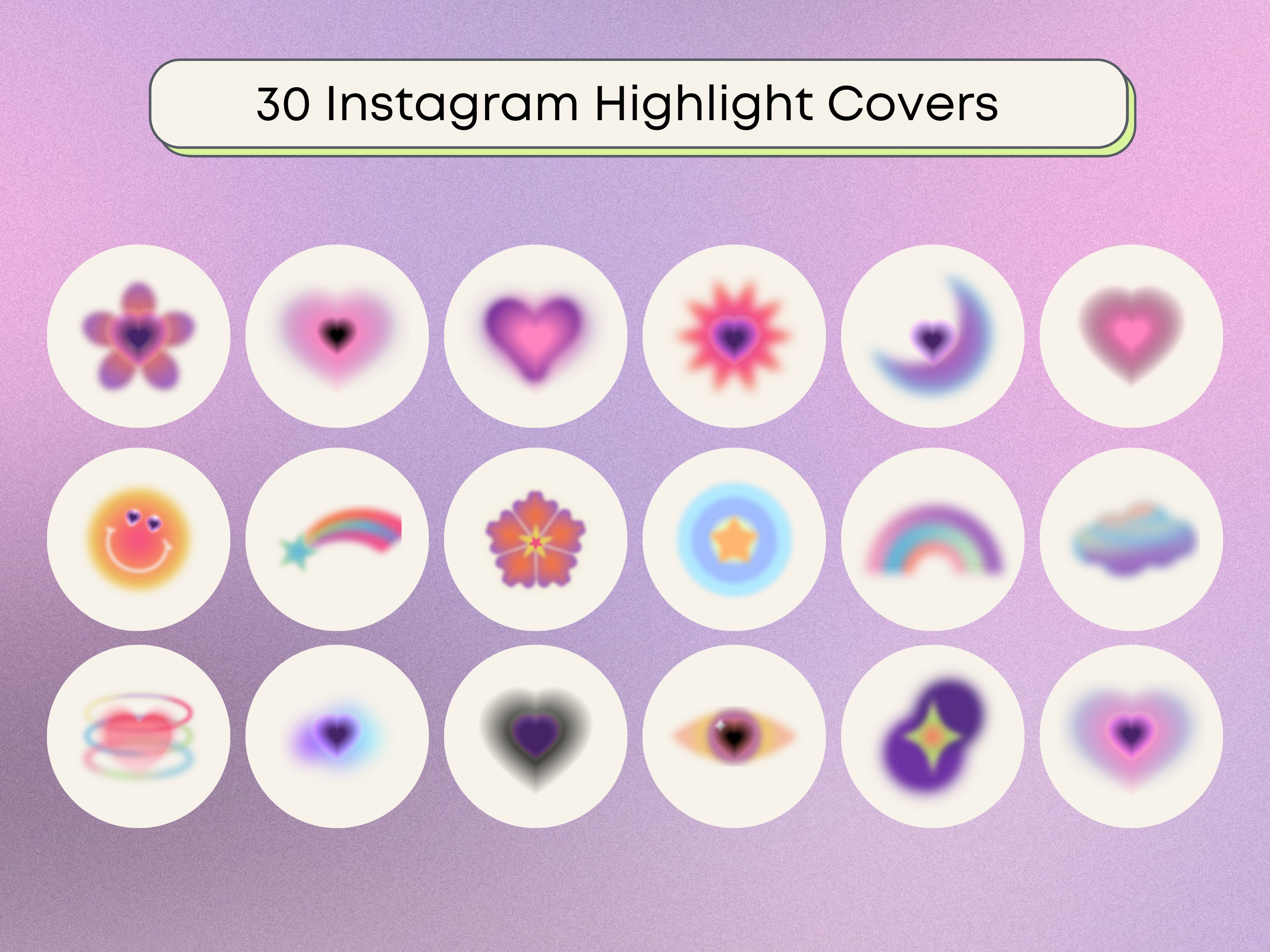 30 Retro 70s Groovy Instagram Highlights Covers Summer Highlight Covers ...