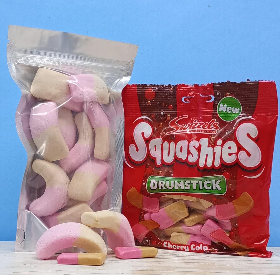 Freeze-dried Candy New Cherry & Cola Squashies. Fun Birthday Gift ...