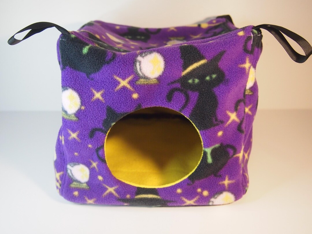 Cube Hammock for Rat, Ferret, Chinchilla, Guinea Pig and Degu Bed Toy ...