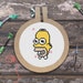 The Simpsons Homer Mr. Sparkle Digital Cross Stitch Pattern PDF Digital ...
