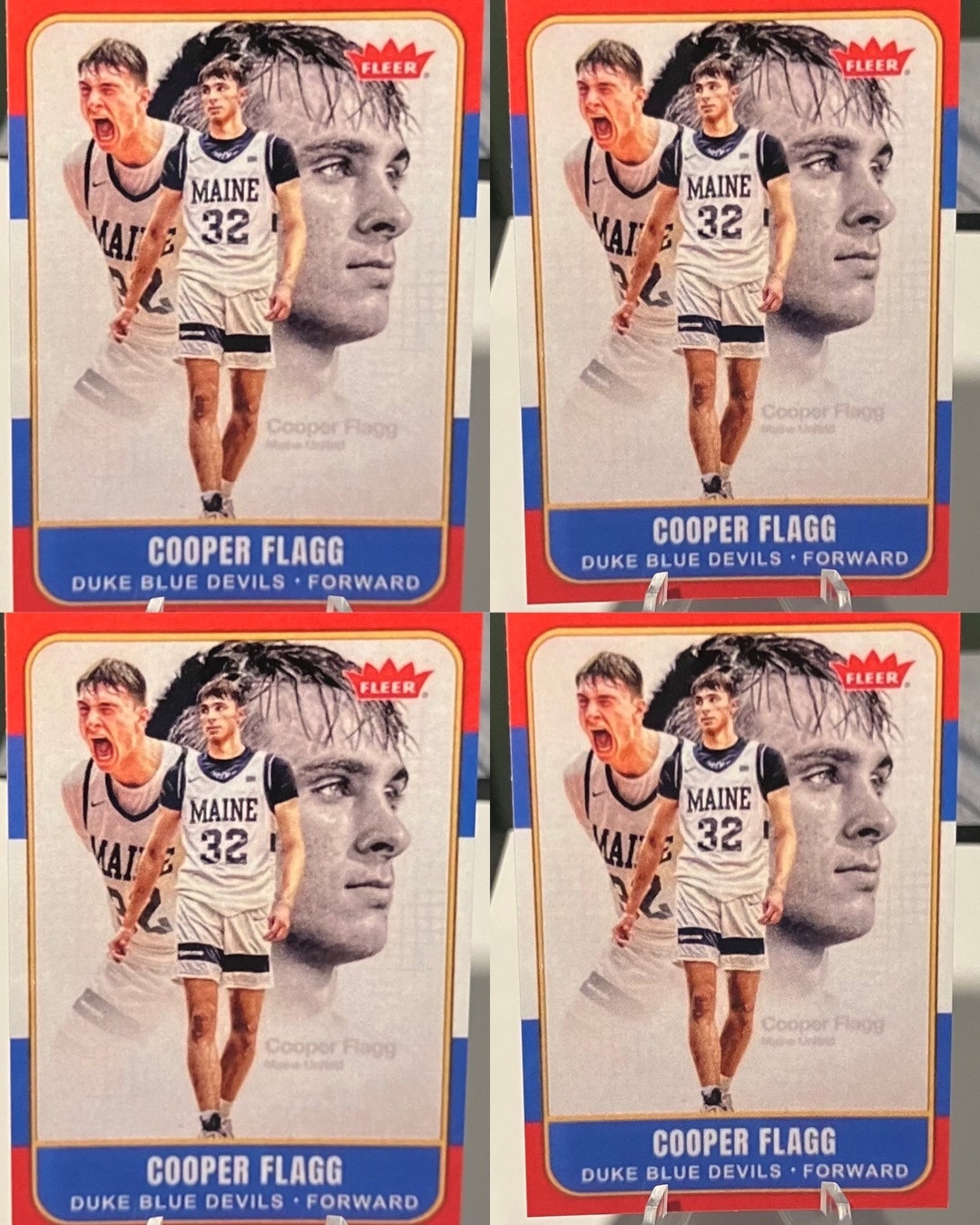 4 Cooper Flagg Fleer Retro Style Rookie Cards! You Get 4 Cards! - Etsy