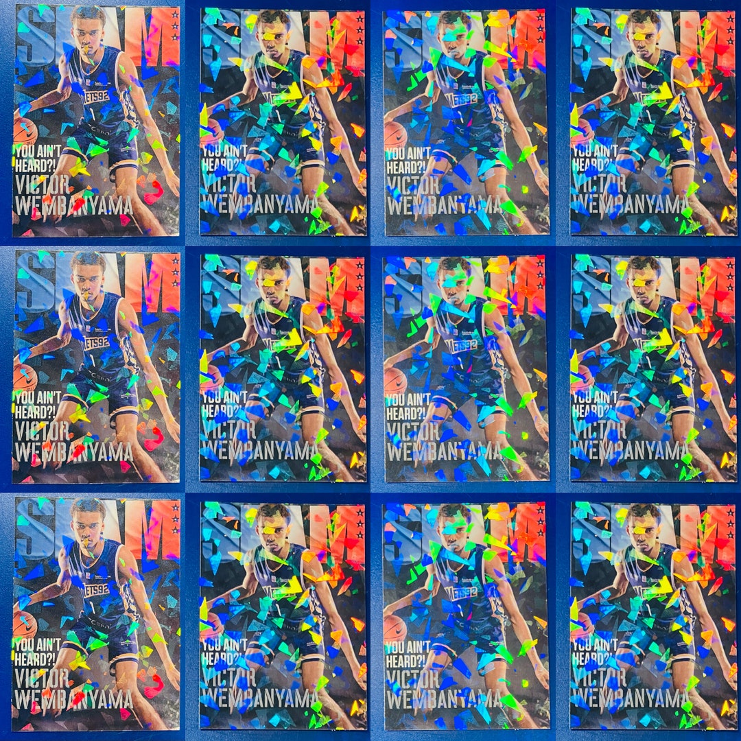 12 Victor Wembanyama Slam Cards Made by Dynasty! You Get 12 Cards! - Etsy