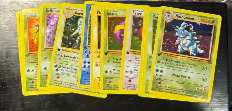 45 Cards- Holographic Pokemon Foil Cards Game Pokemon Sets Proxy Cards ...