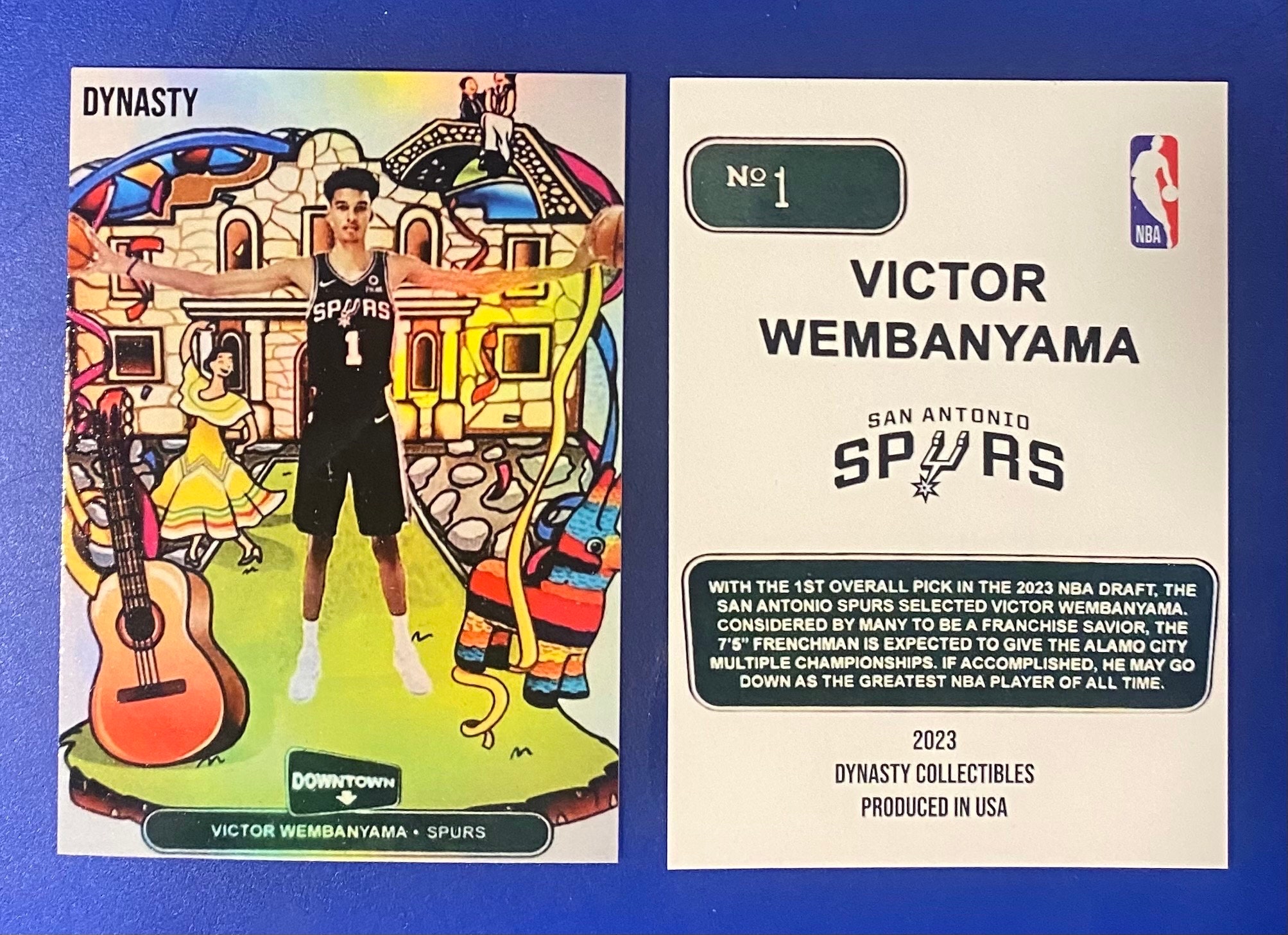 50 Victor Wembanyama Downtown Cards You Get 50 Cards Non - Etsy Australia