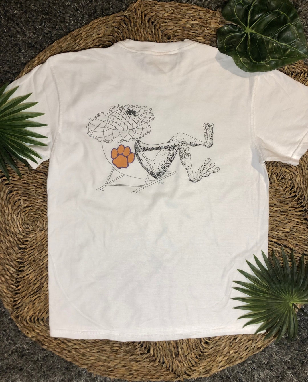 Clemson University Original Design on Comfort Colors T-shirt - Etsy