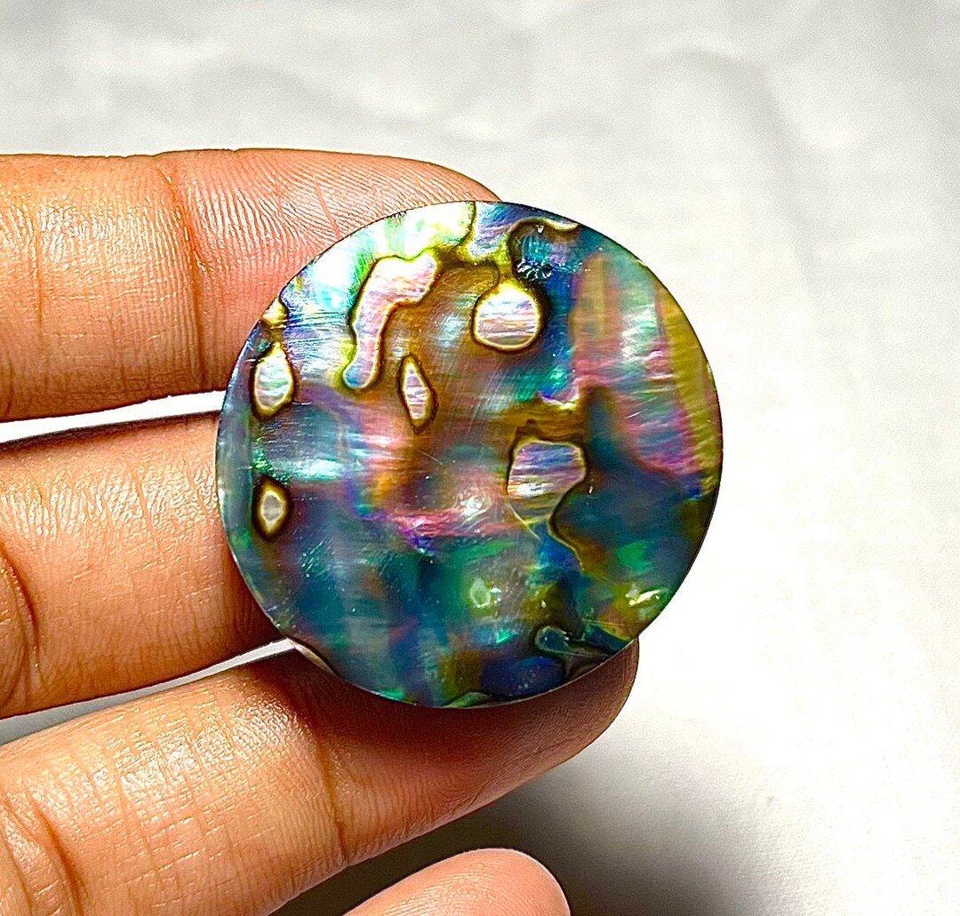 Very Gorgeous Abalone Shell Cabochons Natural Abalone Shall Gemstone ...