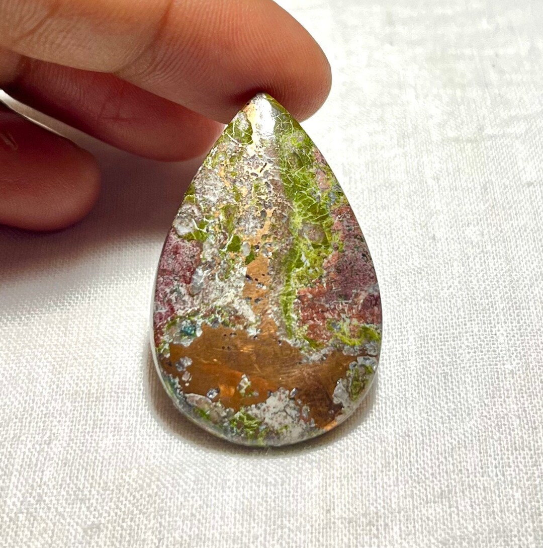 TOP Quality Copper Ore Slice Gemstone Natural Copper Ore Slice Cabochon ...