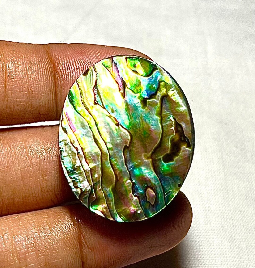 Very Gorgeous Abalone Shell Cabochons Natural Abalone Shall Gemstone ...