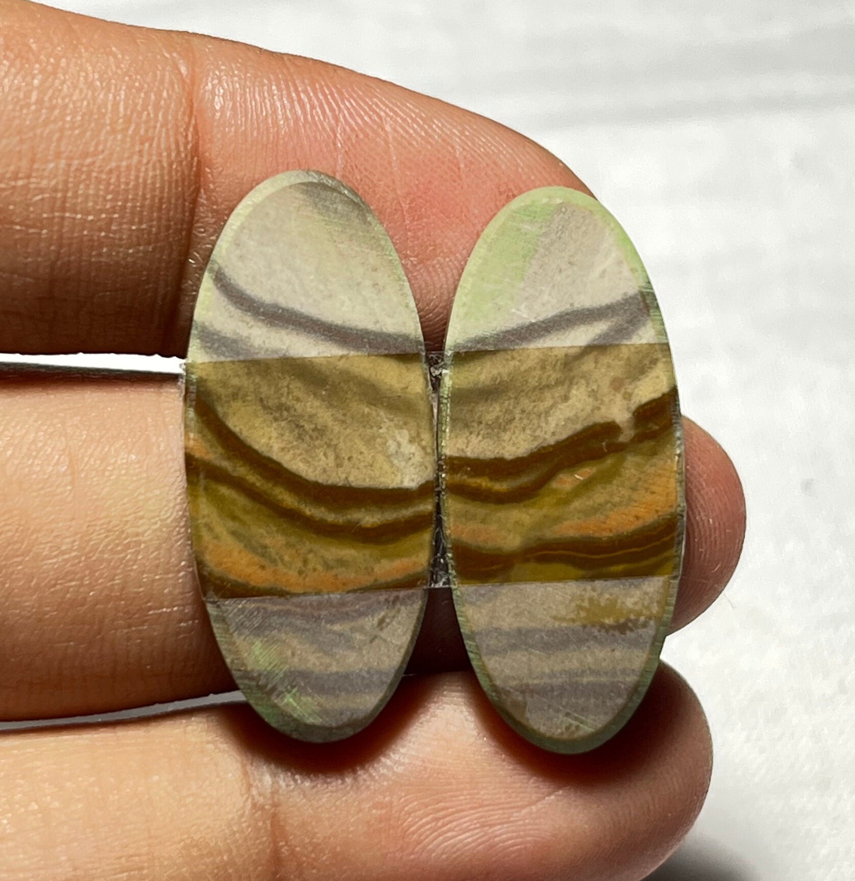 Very Beautiful Design Polygram Jasper Gemstonenatural Maching - Etsy