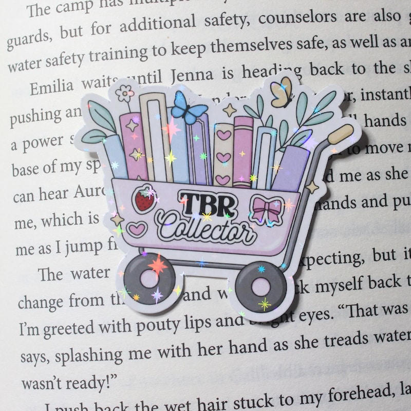 Tbr Book Cart Stickers - Etsy UK