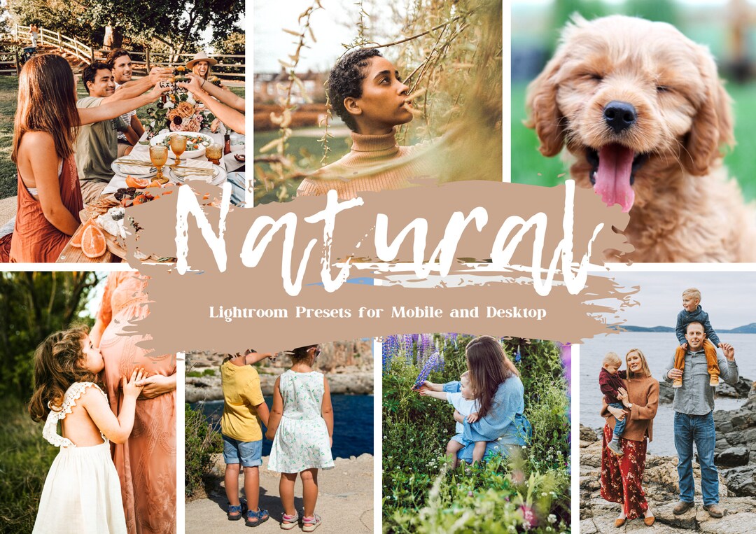 10 NATURAL PRESETS *professional Lightroom Presets for Mobile and ...