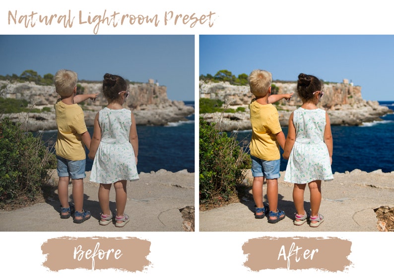 10 NATURAL PRESETS *professional Lightroom Presets for Mobile and ...