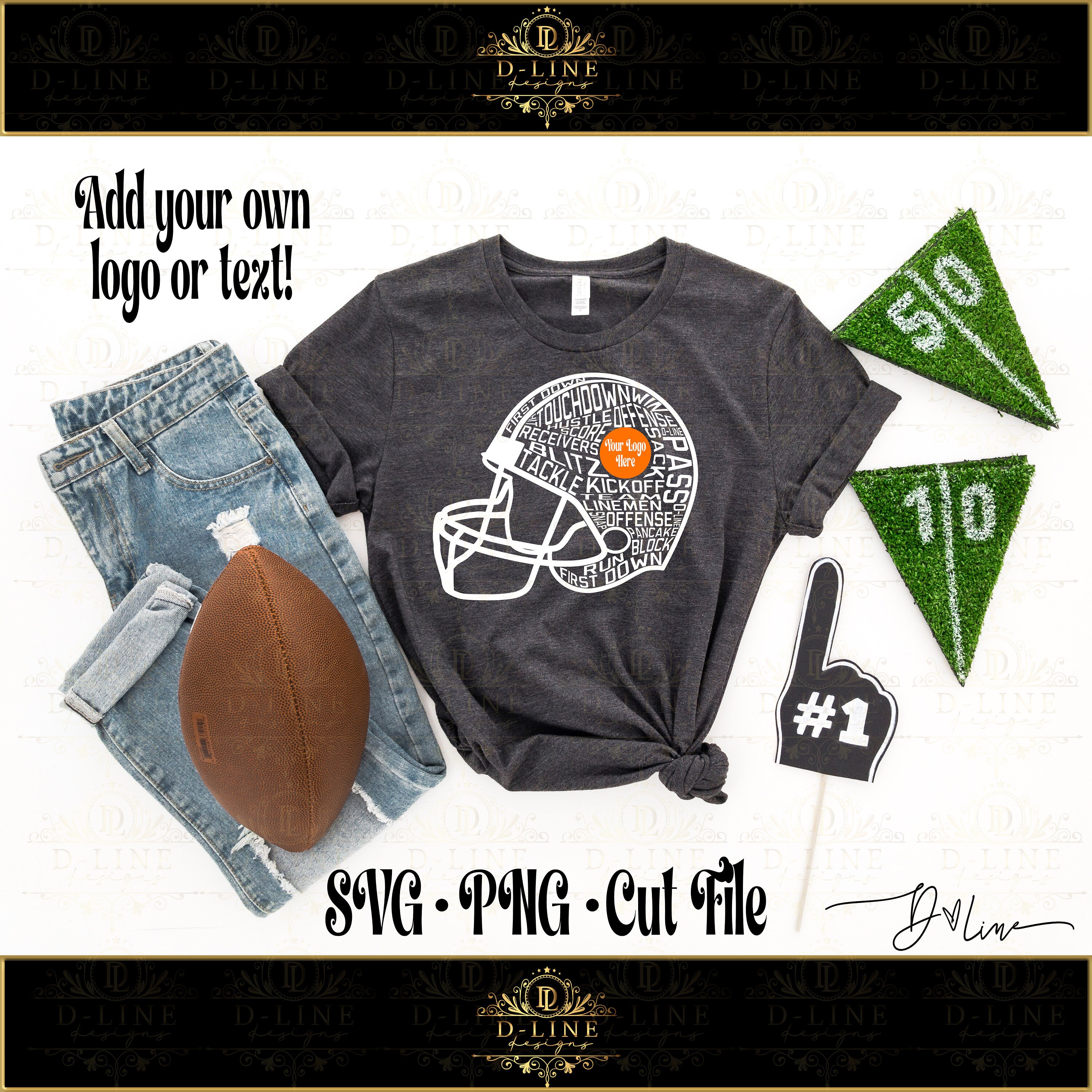 Football Word Helmet. Cut File, SVG, PNG. Football Graphic, Sublimation ...