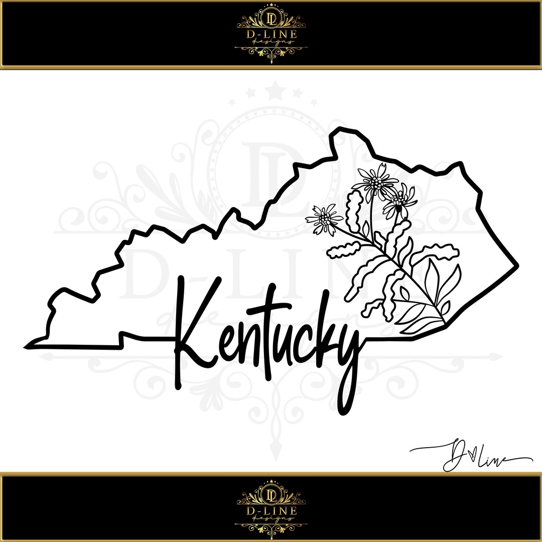 Kentucky State Flower Instant Download Design, Sublimation, SVG, PNG ...
