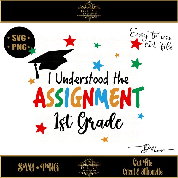 I Understood the Assignment Svg - Etsy
