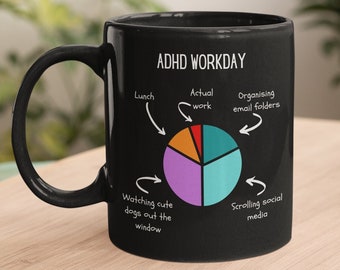 Funny Adhd Mug - Etsy