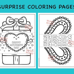 Mother’s Day Printable Coloring Activities – Mother’s Day Handprint ...