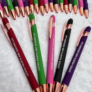 Custom Laser Engraved Ballpoint Pen, Personalized Business Gift - Etsy